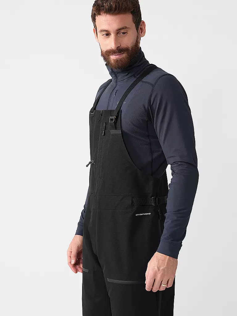 THE NORTH FACE Herren Tourenhose Ceptor BIB schwarz